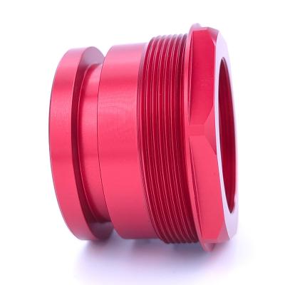 China UTV/ATV Shocks Red Anodized CNC Parts Hydraulic Parts Certification RoHS for sale