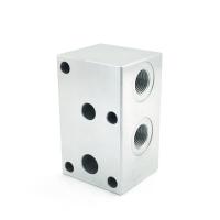 China CE Certified Aluminium Steel Hydraulic Manifold Valve Block for Easy Installation for sale