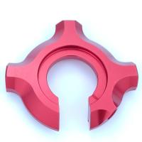 China Custom Precision Aluminum CNC Milling Parts with Red Anodizing for sale
