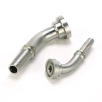 China Metal Connector Hydraulic Fittings for Customized Carbon Steel Flange Hose Pipe Parts for sale