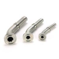 China Metal Connector Hydraulic Fittings for Customized Carbon Steel Flange Hose Pipe Parts for sale