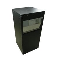 China Steel Fabrication Industry ACE-SP015 Waterproof Black Mailbox of OEM Sheet Metal for sale