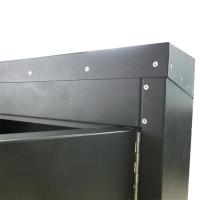 China Steel Fabrication Industry ACE-SP015 Waterproof Black Mailbox of OEM Sheet Metal for sale