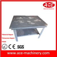 China Grey Plastic Painting Sheet Metal Fabrication Desk for Processing Type Shaping Metal for sale