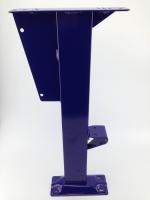 China Spraying Surface Processing Blue Plastic Painting Chair Foot Sheet Metal with SGS for sale