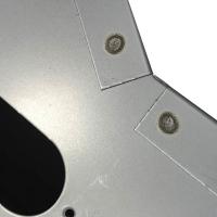 China Shaping Metal CNC Stamping Welding Part with Powder Coating Surface Shaping Treatment for sale