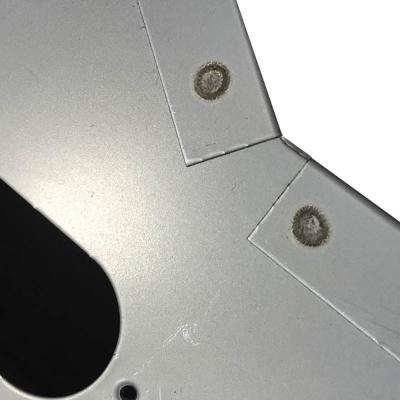 China Shaping Metal CNC Stamping Welding Part with Powder Coating Surface Shaping Treatment for sale