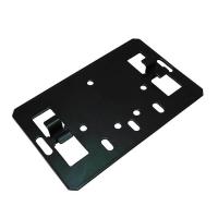 China SGS Approved Carbon Steel Stamping Hardware Wood Connector with Black Powder Coating for sale