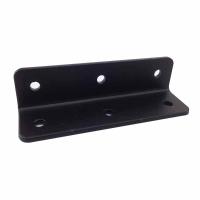 China SGS Approved Carbon Steel Stamping Hardware Wood Connector with Black Powder Coating for sale