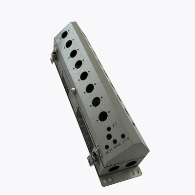 China ISO9001 Standard Custom Metal Enclosure Terminal Electrical Junction Box /-0.10mm Tolerance for sale