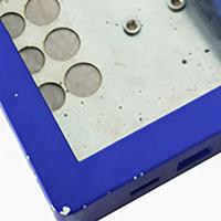 China Customized SPCC OEM Stamping Metal Parts Sheet Metal Part with Tolerance /-0.10mm for sale