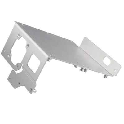 China SPCC CNC Sheet Metal Stamping Parts Tolerance /-0.10mm for Environmental Protection for sale