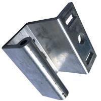 China Customized SGCC LED Cases Powder Coated Metal Stamping Part with /-0.10mm Tolerance for sale