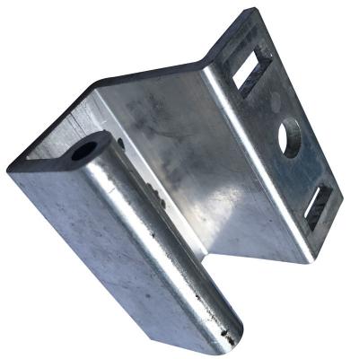 China Customized SGCC LED Cases Powder Coated Metal Stamping Part with /-0.10mm Tolerance for sale