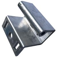 China Customized SGCC LED Cases Powder Coated Metal Stamping Part with /-0.10mm Tolerance for sale