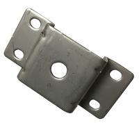China Customized SGCC LED Cases Powder Coated Metal Stamping Part with /-0.10mm Tolerance for sale