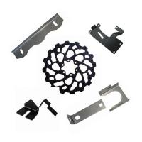 China Customized Metal Stamping Bracket with SPCC Material and /-0.10mm Tolerance for sale