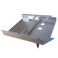 China OEM Precision Stamping Part of LED Cases with Tolerance /-0.10mm and Powder Coated for sale