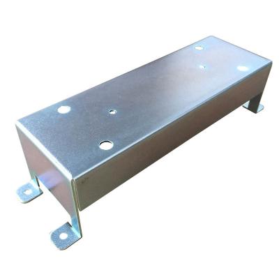 China Customized Precision OEM Part of SGCC Metal Holder with CNC Stamping Technology for sale