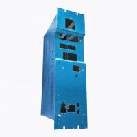 China Customized Electrical Communication SPCC Metal Box with CNC Stamping Machining Method for sale