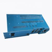 China Customized Electrical Communication SPCC Metal Box with CNC Stamping Machining Method for sale
