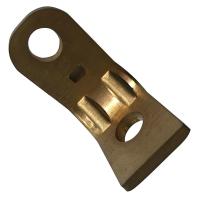 China Precision Stamping of SGCC LED Housing with Powder Coating and Tolerance of /-0.10mm for sale