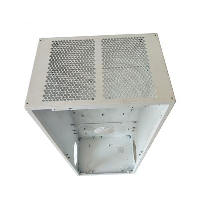 China Precision Stamping of Cabinet Powder Coated SPCC Metal Box with Customized Request for sale