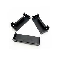 China Customized Aluminum Sheet Metal Fabrication for Black Powder Coating and Metal Products for sale