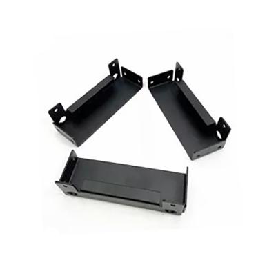 China Customized Aluminum Sheet Metal Fabrication for Black Powder Coating and Metal Products for sale