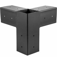 China CNC Stamping and Powder Coated Steel Sheet Bracket for Heavy-Duty Applications for sale