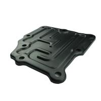 China Metal Stamping Parts Customized Steel Bracket with Black Powder Coating ACE-LA023 for sale