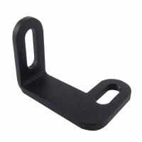China Metal Stamping Parts Customized Steel Bracket with Black Powder Coating ACE-LA023 for sale