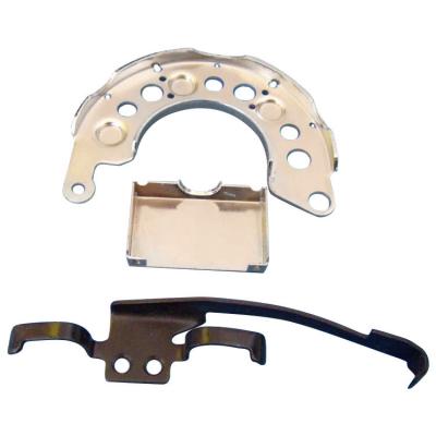 China Black Powder Coating Slide Part Spring Stamping Hardware for Customized Manufacturing for sale