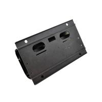 China Cold Stamping Customized OEM ODM Sheet Metal Stamping Parts With Black Powder Coating for sale