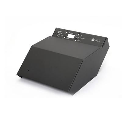 China Forming Process ACE-STP007 Model NO. SGCC Stamping Part of Black Powder Coating Hinge for sale