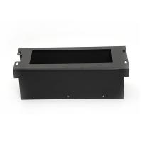 China Customized Metal Stamping for Black Powder Coated Bracket Part Customized to Your Needs for sale