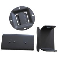 China Black Powder Coating SPCC Stamping Part Simple Single Process Dies Customized Mould for sale