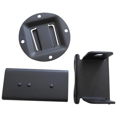 China Black Powder Coating SPCC Stamping Part Simple Single Process Dies Customized Mould for sale
