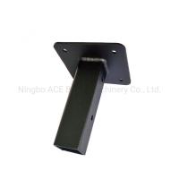 China OEM Black Powder Coated Metal Stamping Bracket for Metal Processing Machinery Parts for sale