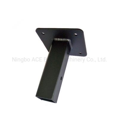 China OEM Black Powder Coated Metal Stamping Bracket for Metal Processing Machinery Parts for sale