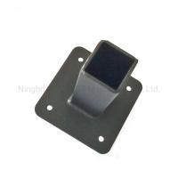 China OEM Black Powder Coated Metal Stamping Bracket for Metal Processing Machinery Parts for sale