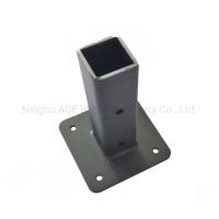 China OEM Black Powder Coated Metal Stamping Bracket for Metal Processing Machinery Parts for sale