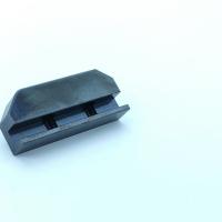 China Metal Processing Machinery Parts RoHs Forged Black Powder Solid Transmission Mount Bracket for sale