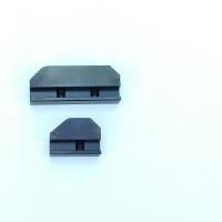 China Metal Processing Machinery Parts RoHs Forged Black Powder Solid Transmission Mount Bracket for sale