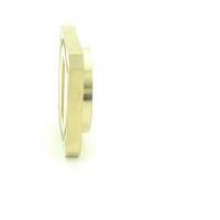 China Simple Single Process Dies Copper Metal Cylinder Coverplate with Antique Brass Finish for sale