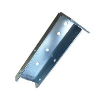 China Powder Coating Carbon Steel Trunk Mounted Metal Bracket for Customized Trailer Parts for sale