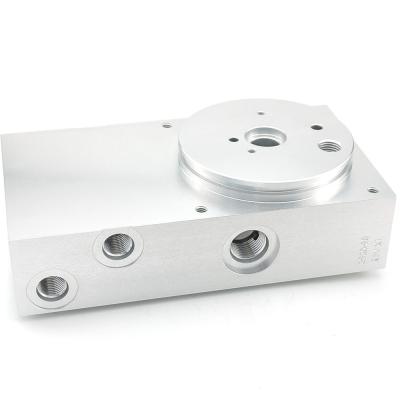 China Customized Precision Aluminum Alloy Stainless Steel Hydraulic Valve Block for ISO 9001 for sale