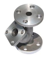 China Full Size Checked Directional Crystallization Valve Part Fittings Metal Sandy Casting for sale