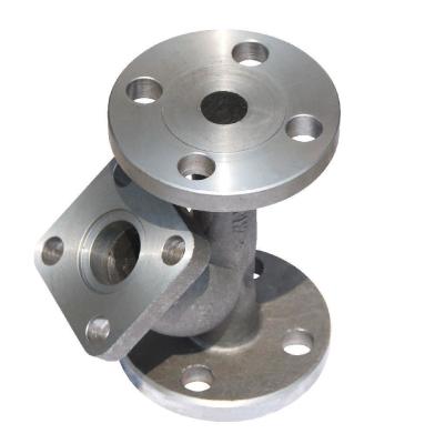 China Full Size Checked Directional Crystallization Valve Part Fittings Metal Sandy Casting for sale
