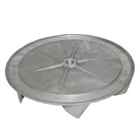 China Deburring Aluminum Die Casing Parts for Centrifugal Impeller STP/Step/Igs/Dwg/Pdf Format for sale